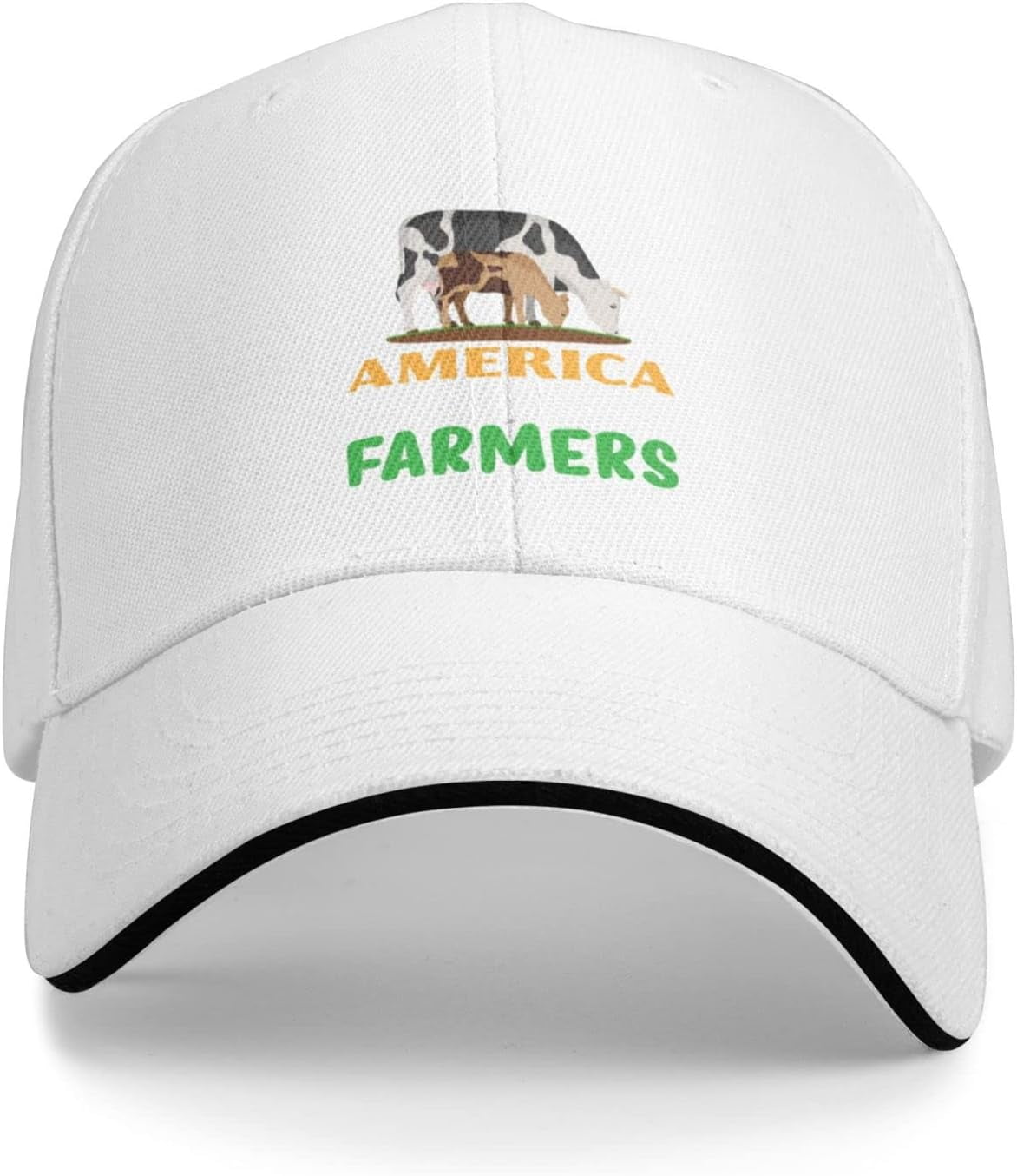 America Needs Farmers Baseball Cap Make Farmers Great Again Trucker Hat ...