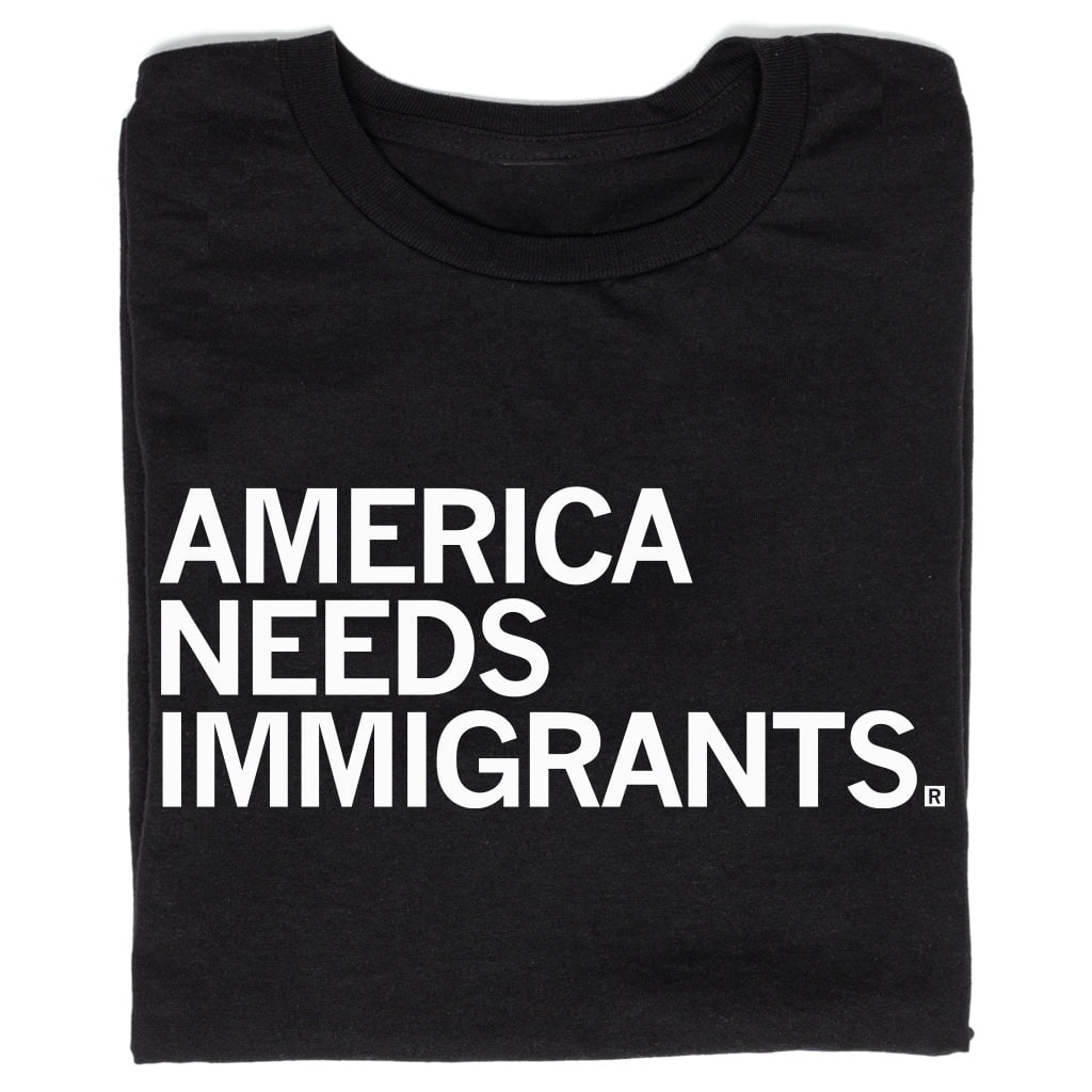 America Needs Immigrants Graphic Tee TShirt Gift - Walmart.com