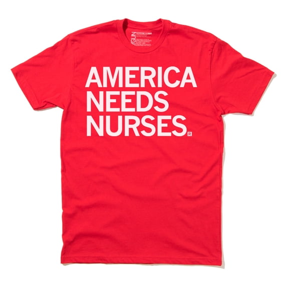 America Needs Nurses Graphic Tee TShirt Gift - Walmart.com