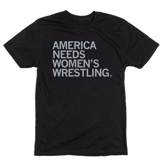 America Needs Womens Wrestling Graphic Tee TShirt Gift - Walmart.com