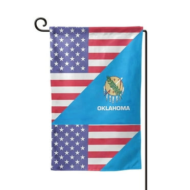 13 x 18.5 in. State Oklahoma Home Sweet American State Vertical Garden ...