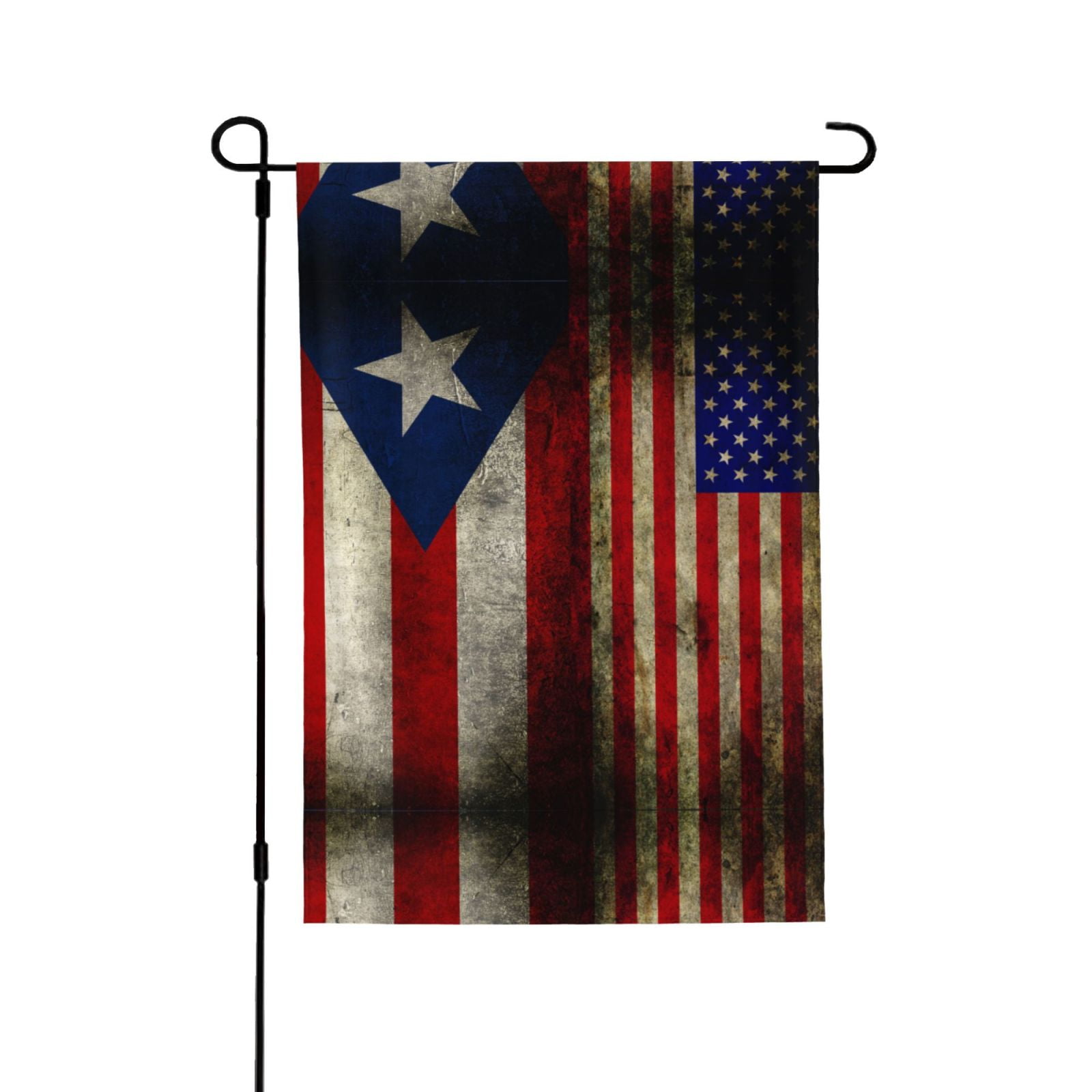 America Puerto-Rico-Flag Welcome Large House Flag Vertical Double Sided ...