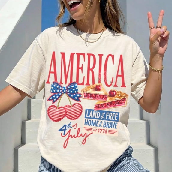 America Shirt USA 250th Anniversary Shirt Patriotic Tee Retro 4th Of ...
