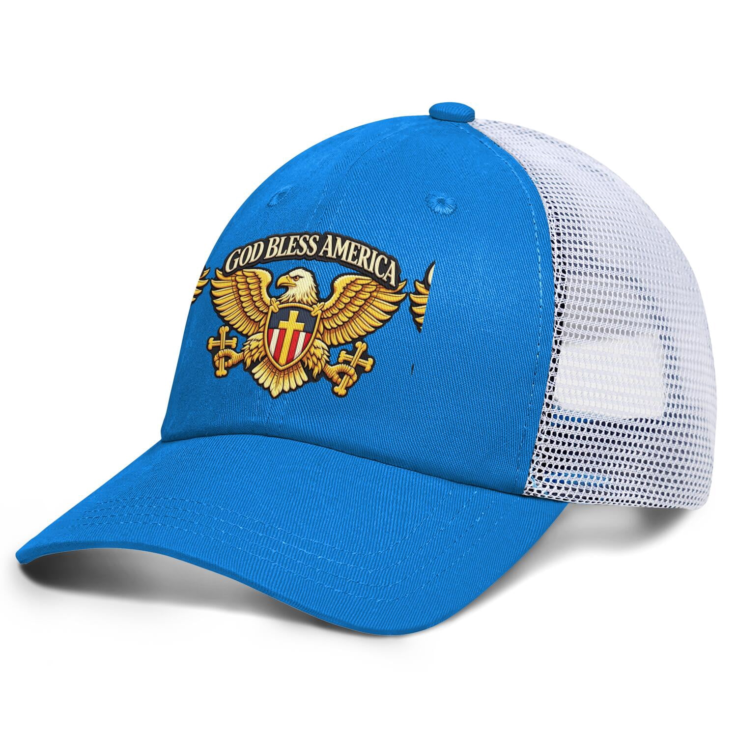 America Since 1776 USA 250th Red White Blue Heart Outdoor Hiking Cap ...