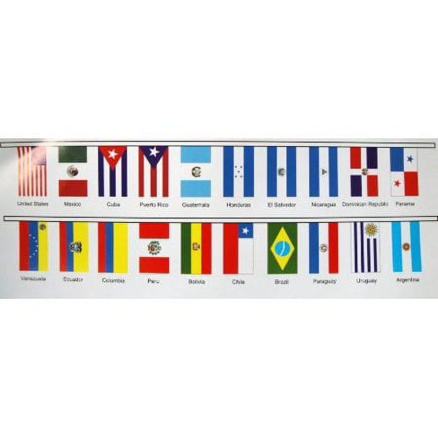 America String Flag - 20 Country Flags - Walmart.com