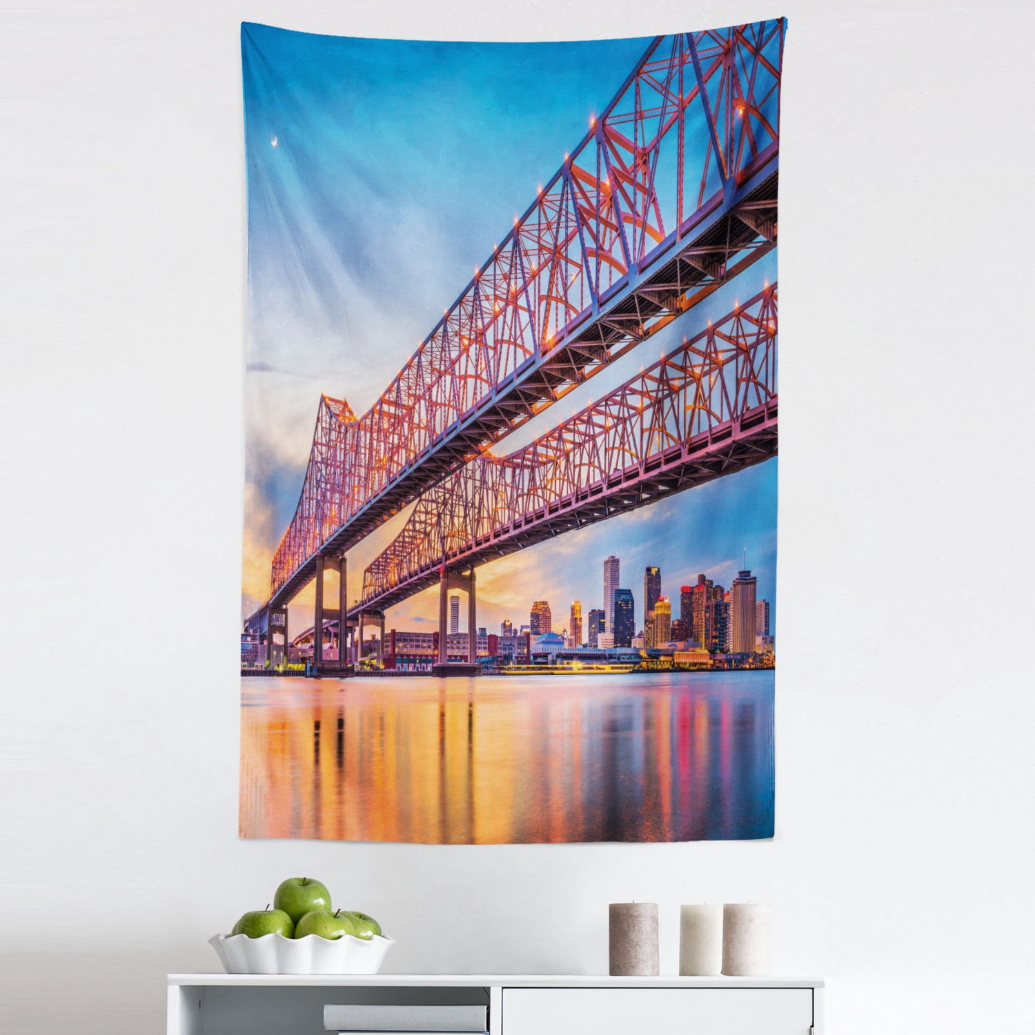 America Tapestry, Crescent City Connection Bridge Famous Landmark of ...