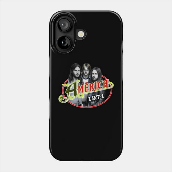 America The Band Themed Case for iPhone 11,12,13,14,15,16,17 Classic ...