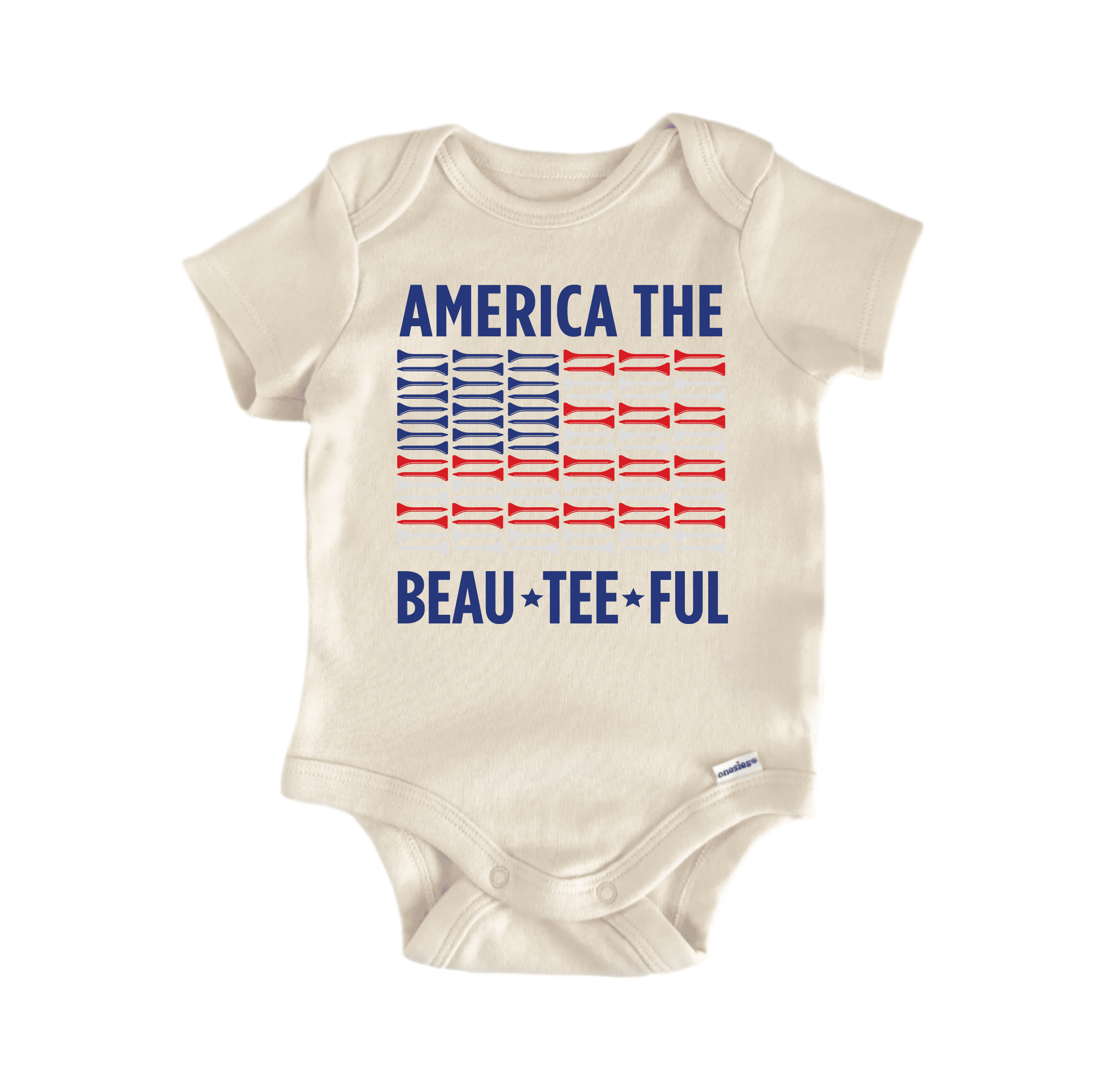 America The Beau July 4th Patriotic - Baby Boy Girl Clothes Bodysuit ...