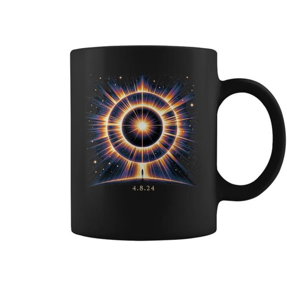 America Totality Spring 40824 Total Solar 2024 Eclipse Coffee Mugs ...