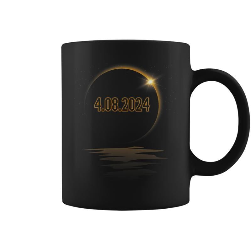 America Totality Spring April 8Th 2024 Total Eclipse Coffee Mugs ...