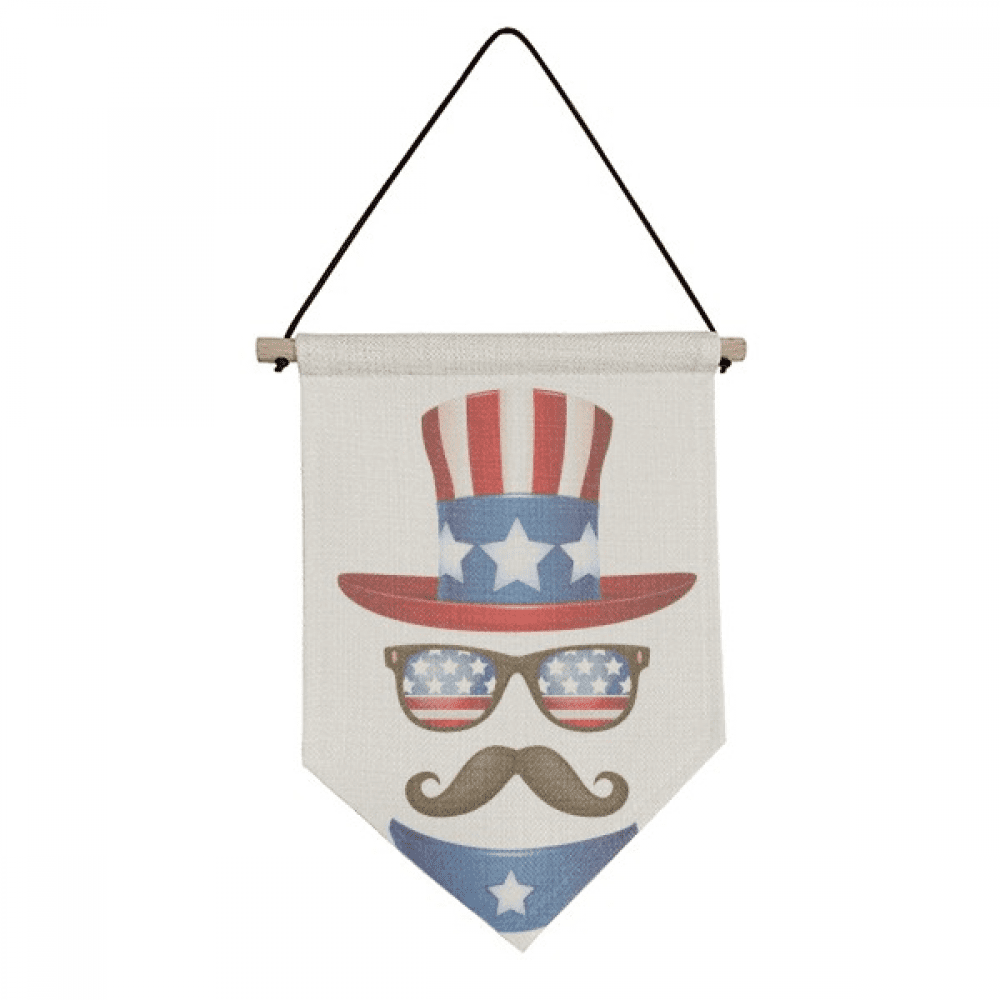 America Uncle Sam I Want You Canvas Flag Hanging Wall Art Decor Banner ...