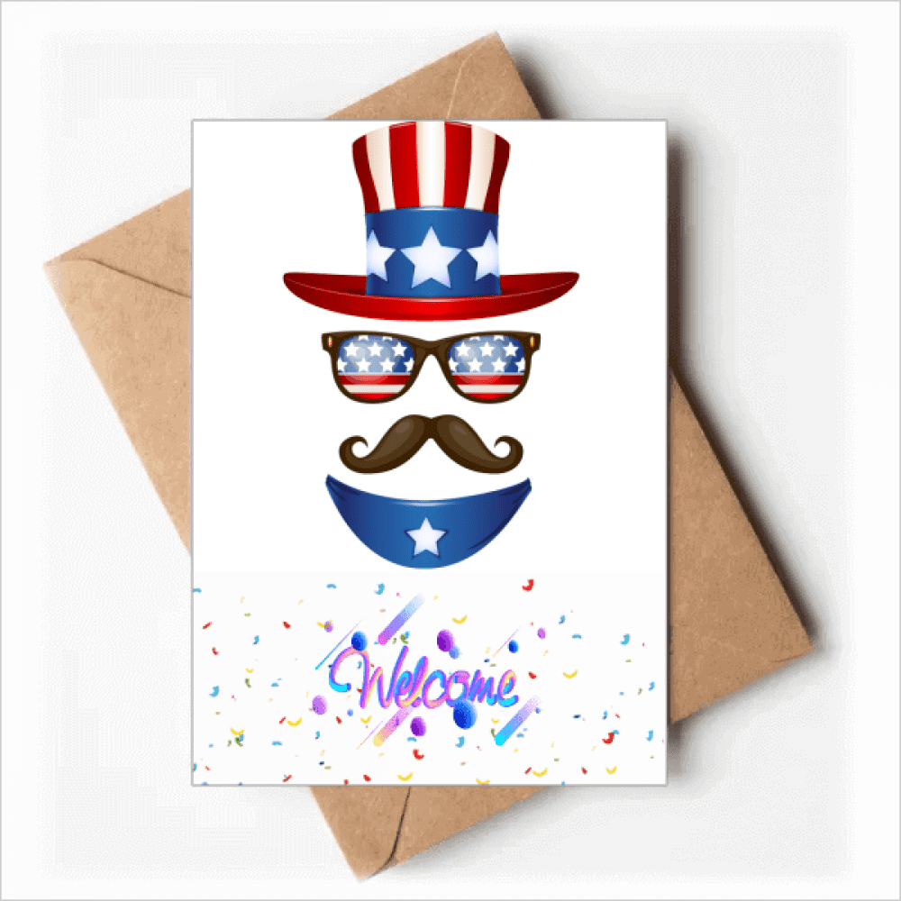 America Uncle Sam I Want You Welcome Back Greeting Cards Envelopes ...