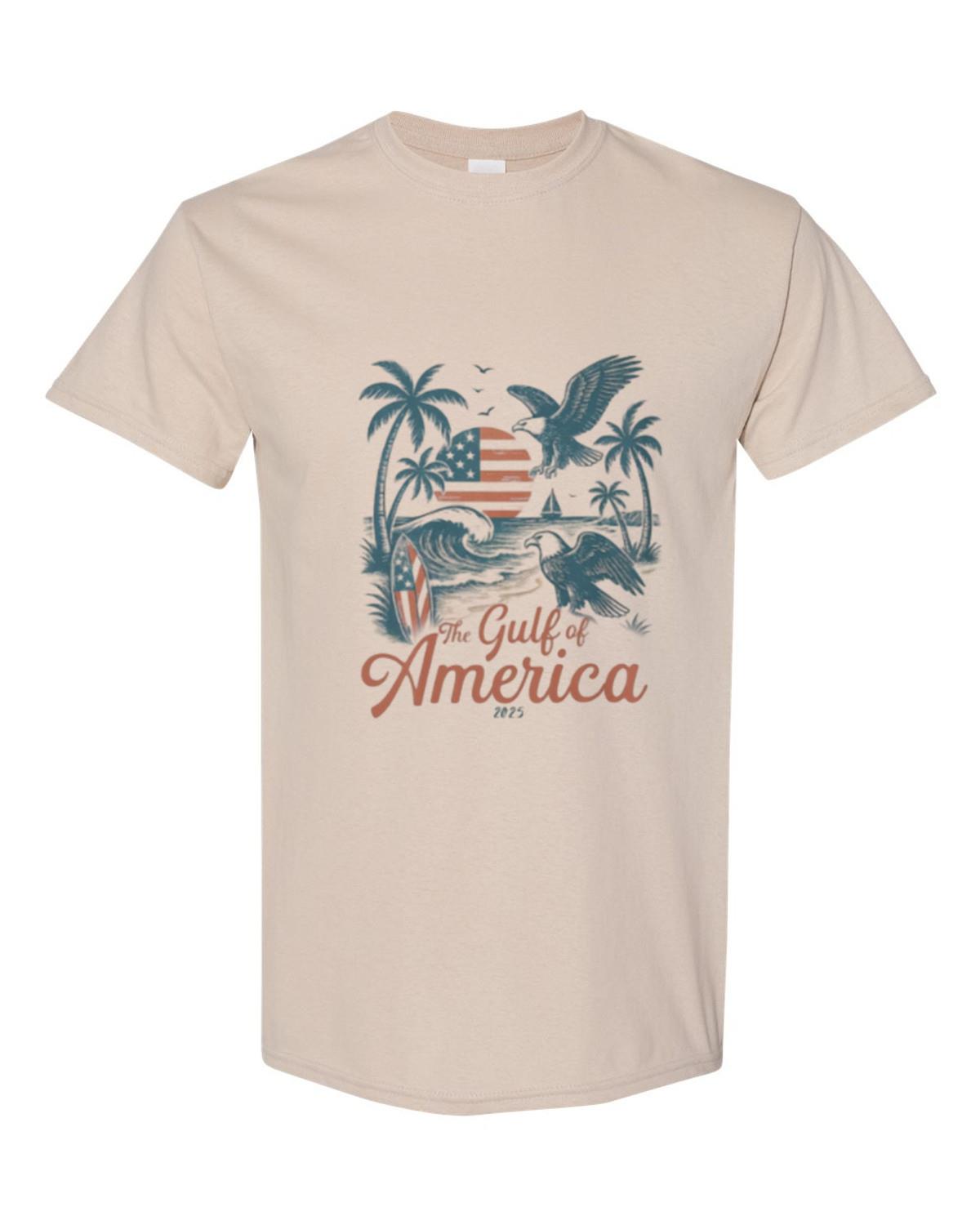 America Vintage Style Patriotic Red White Blue Theme Graphic T-Shirt ...
