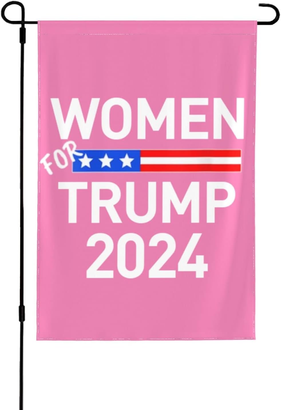 America Women For Trump 2024 Garden Flag Double Sided Trump 2024 Yard ...