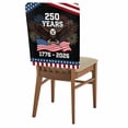 America Years Eagle Chair Back Covers Set of 8 Independence Day Red ...