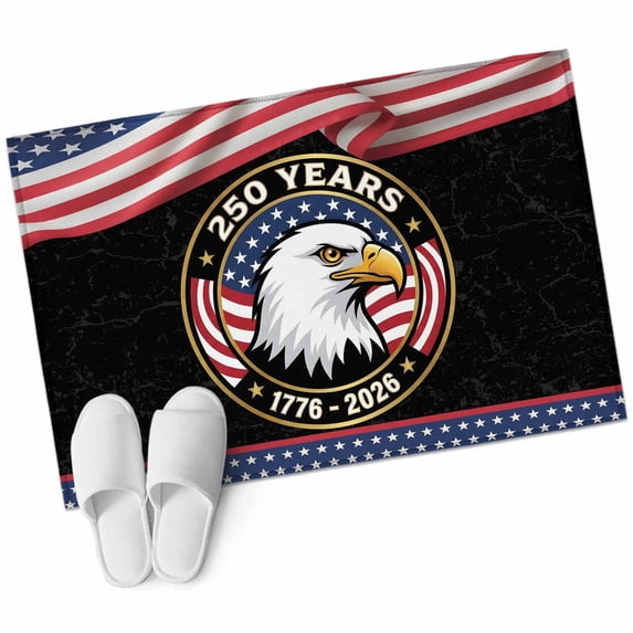 America Years Eagle Washable Small Entryway Area Rugs 2'x3 ...
