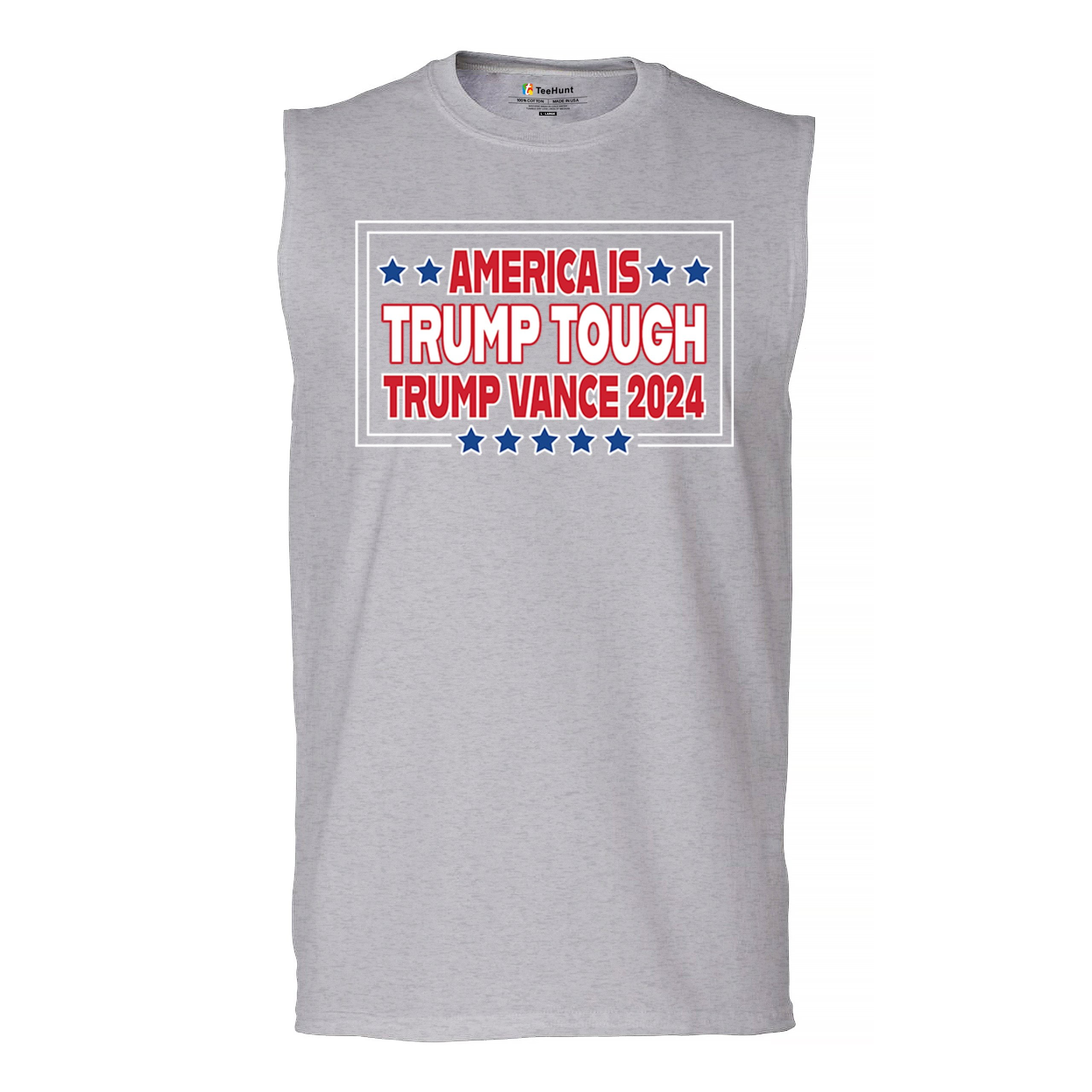 America is Trump Tough 2024 Muscle Shirt JD Vance MAGA 47 President ...