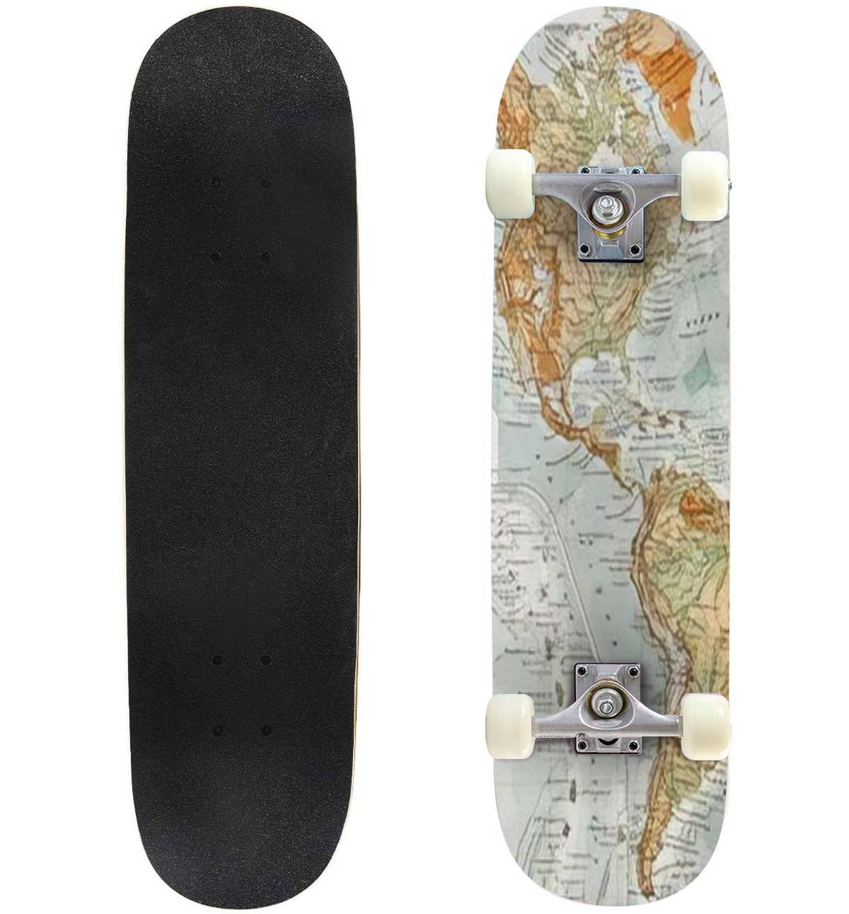 America physical map Lesser Antilles insert map By Vidal de Lablache ...