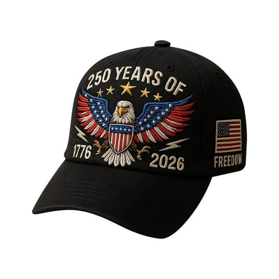 America’s 250th Anniversary Hat, Retro Patriotic Baseball Cap ...