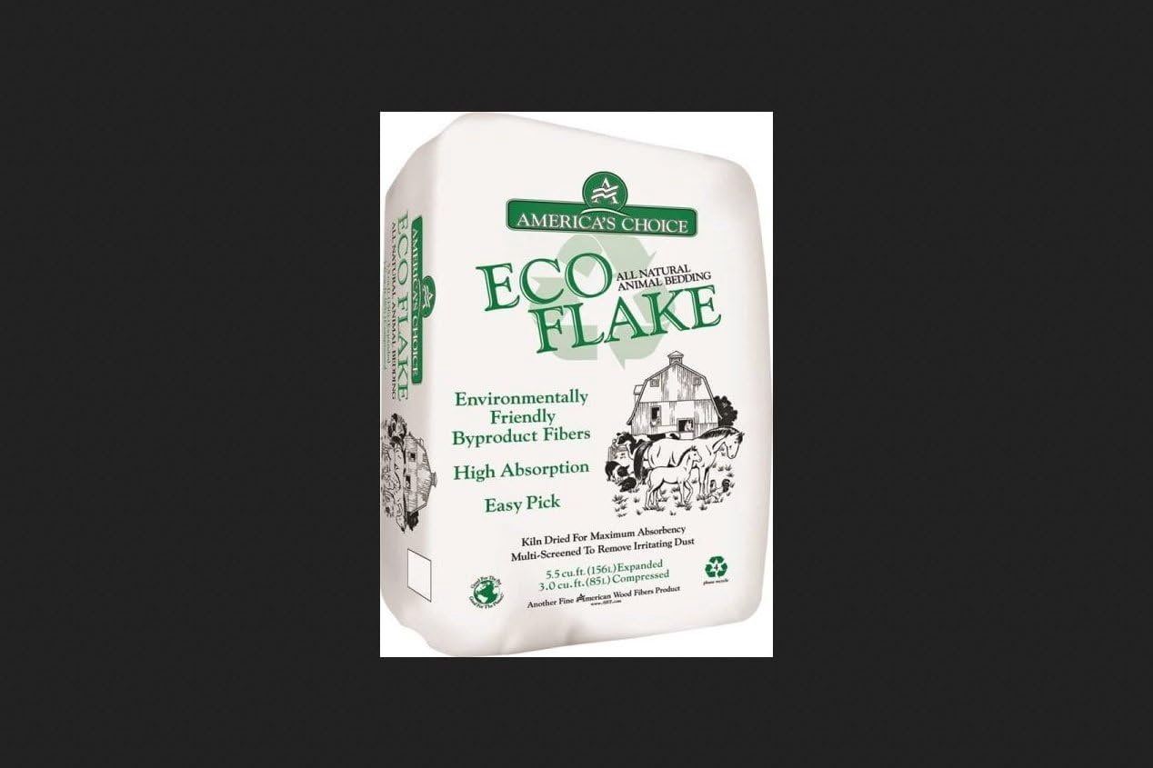 America's Choice Natural Soft Pellet Horse Stall Bedding, Eco Flake ...