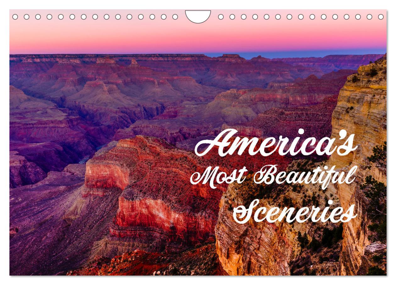 America’s Most Beautiful Sceneries (Wall Calendar 2026 DIN A4 Landscape ...