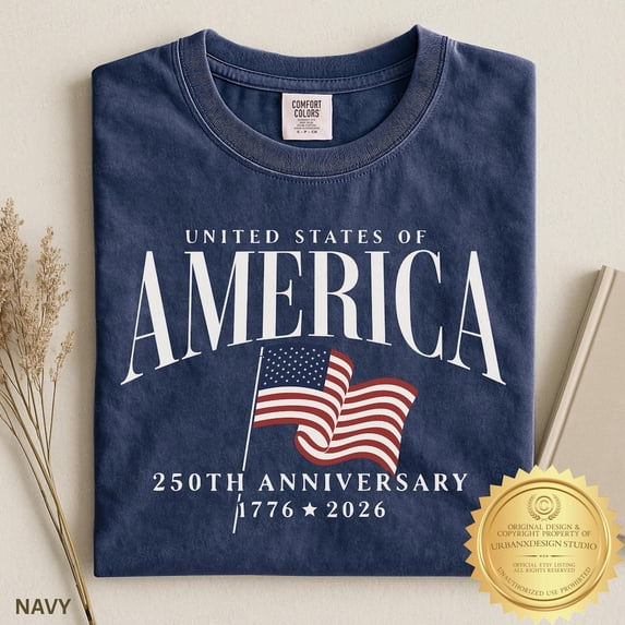 America's Semiquincentennial Shirt, USA 250th Anniversary T-Shirt ...