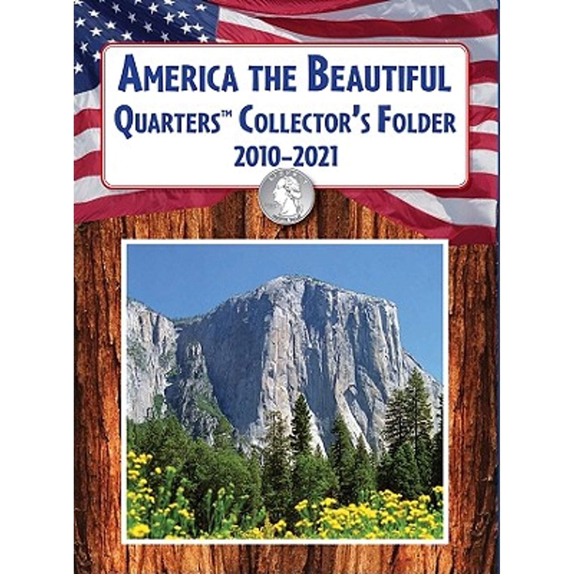 Pre-Owned America the Beautiful Quarters Collector's Folder 2010-2021 ...