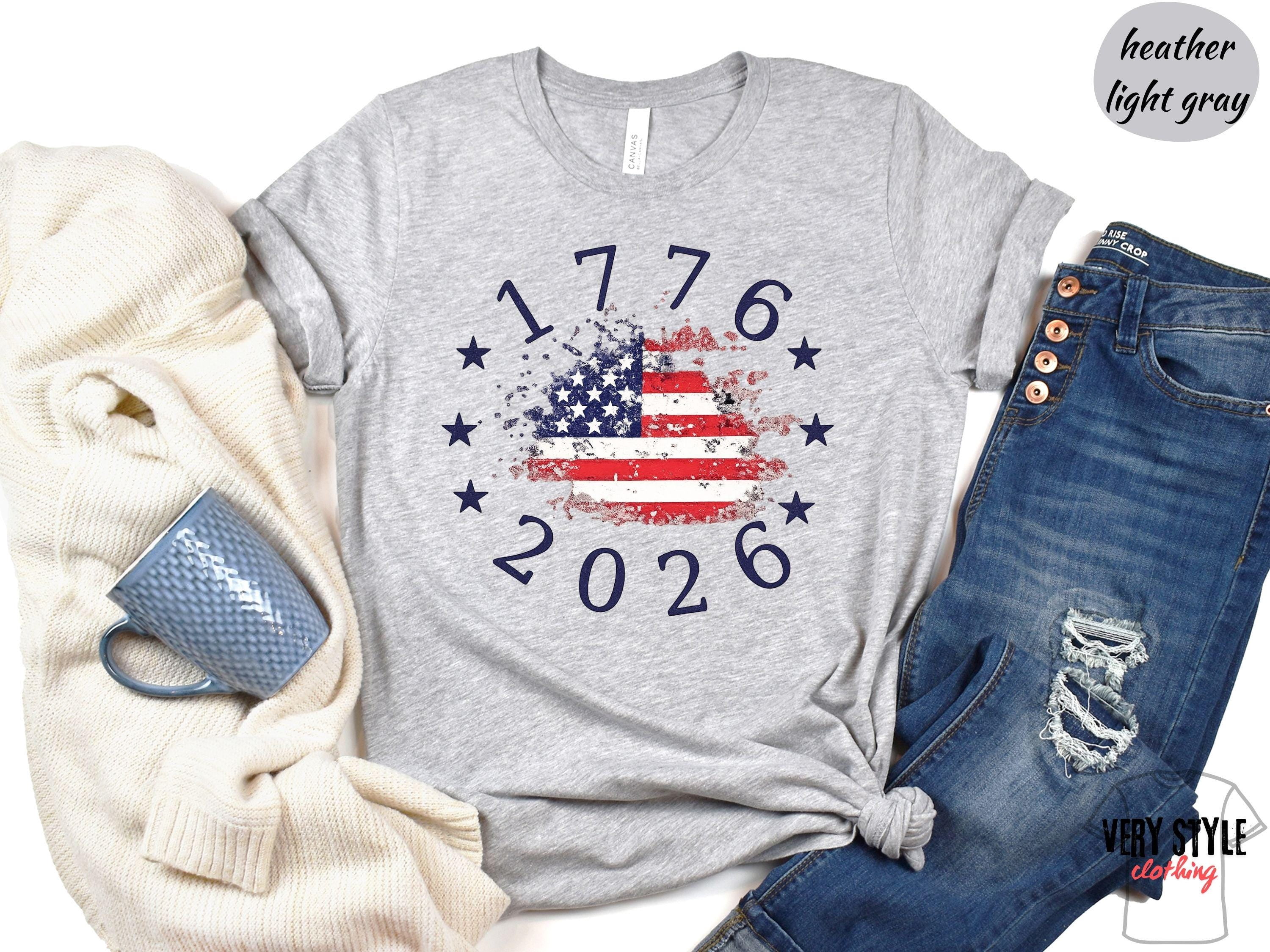 American 250 shirt, USA 250th Anniversary Shirt, Semiquincentennial ...