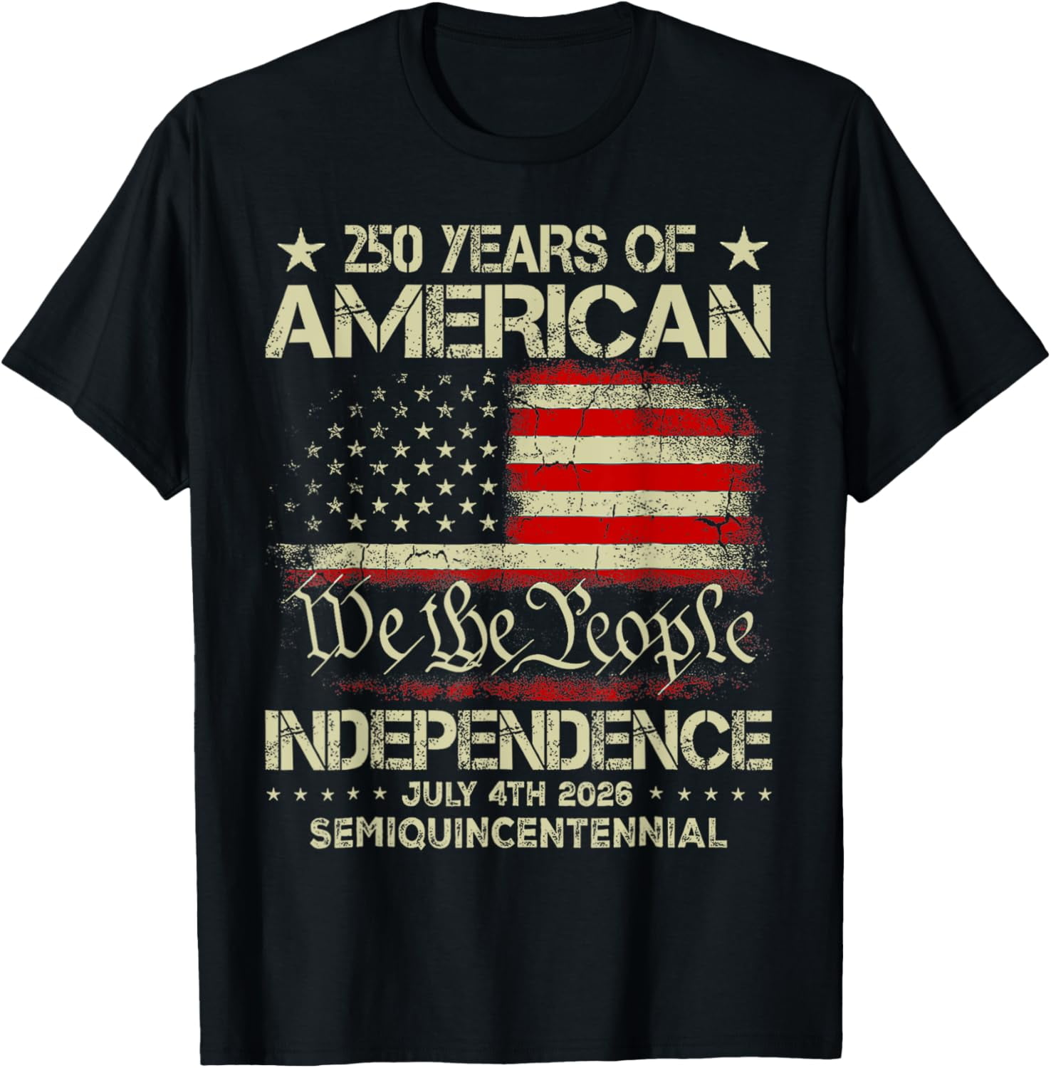 American 250Th Anniversary Celebration 250 Years Usa Service T-Shirt ...
