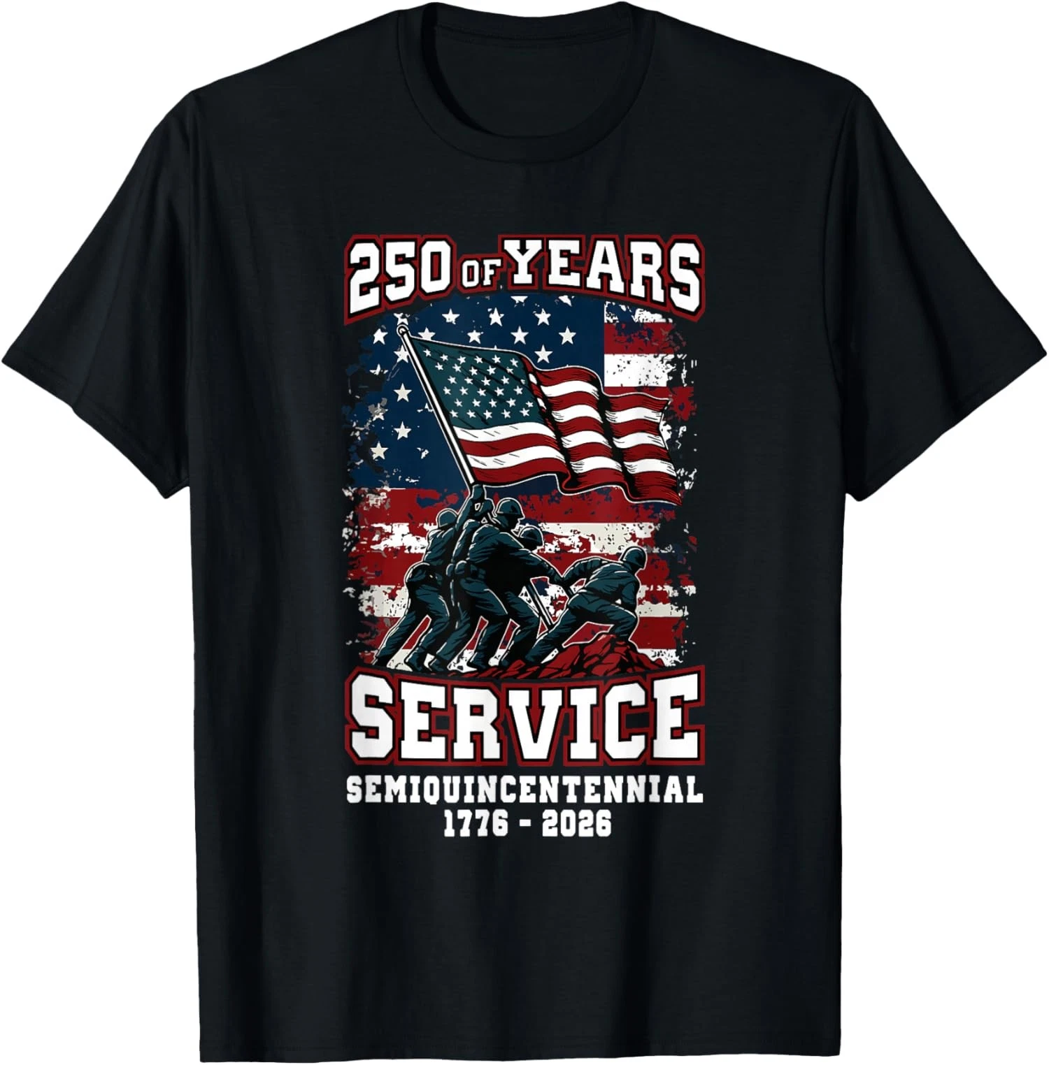 American 250th Anniversary Celebration 250 Years USA Pride Art Unisex T ...