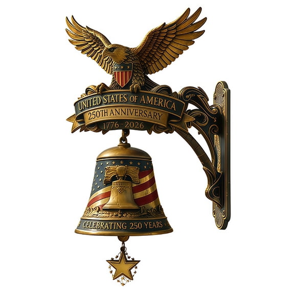 American 250th Anniversary Commemorative Doorbell - Patriotic Eagle ...