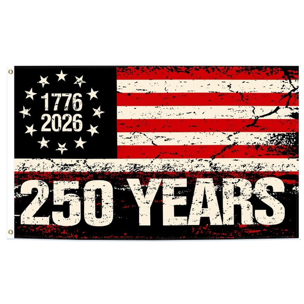 American 250th Anniversary Flag, American Flags for Outside,Heavy Duty ...