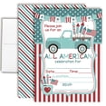 All American 4th of July Party Invitations – 20 Fill In the Blank ...
