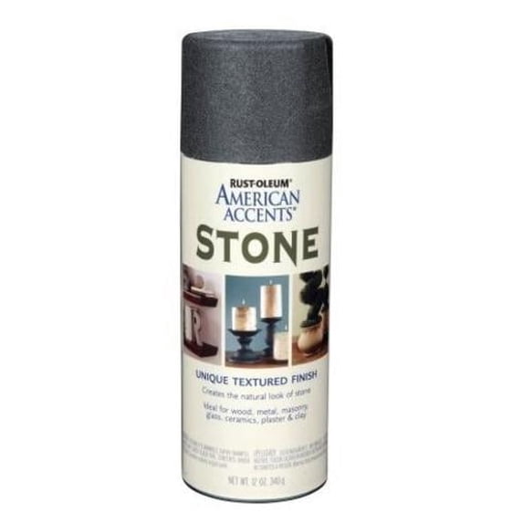 American Accents 7992830 Gray Stone Textured Finish 12 oz Spray Paint ...
