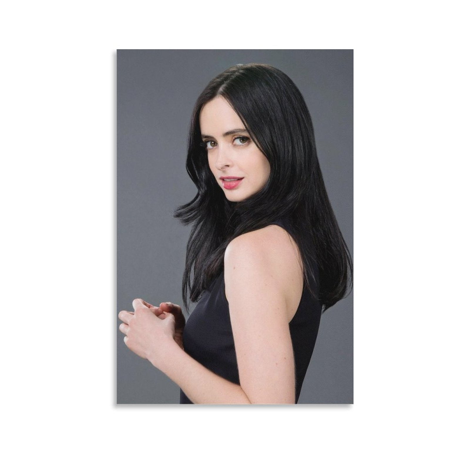 American Actress Krysten Ritter , Musician, Vibrant Poster Canvas Art ...