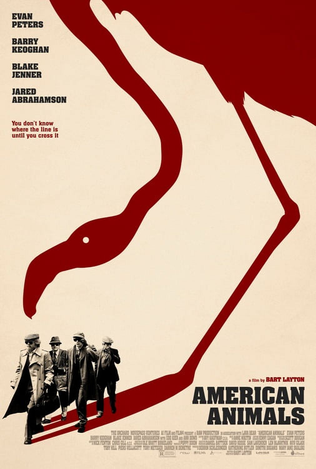 American Animals - Movie Poster (Style A) (27" x 40 ") (2018) - Walmart.com
