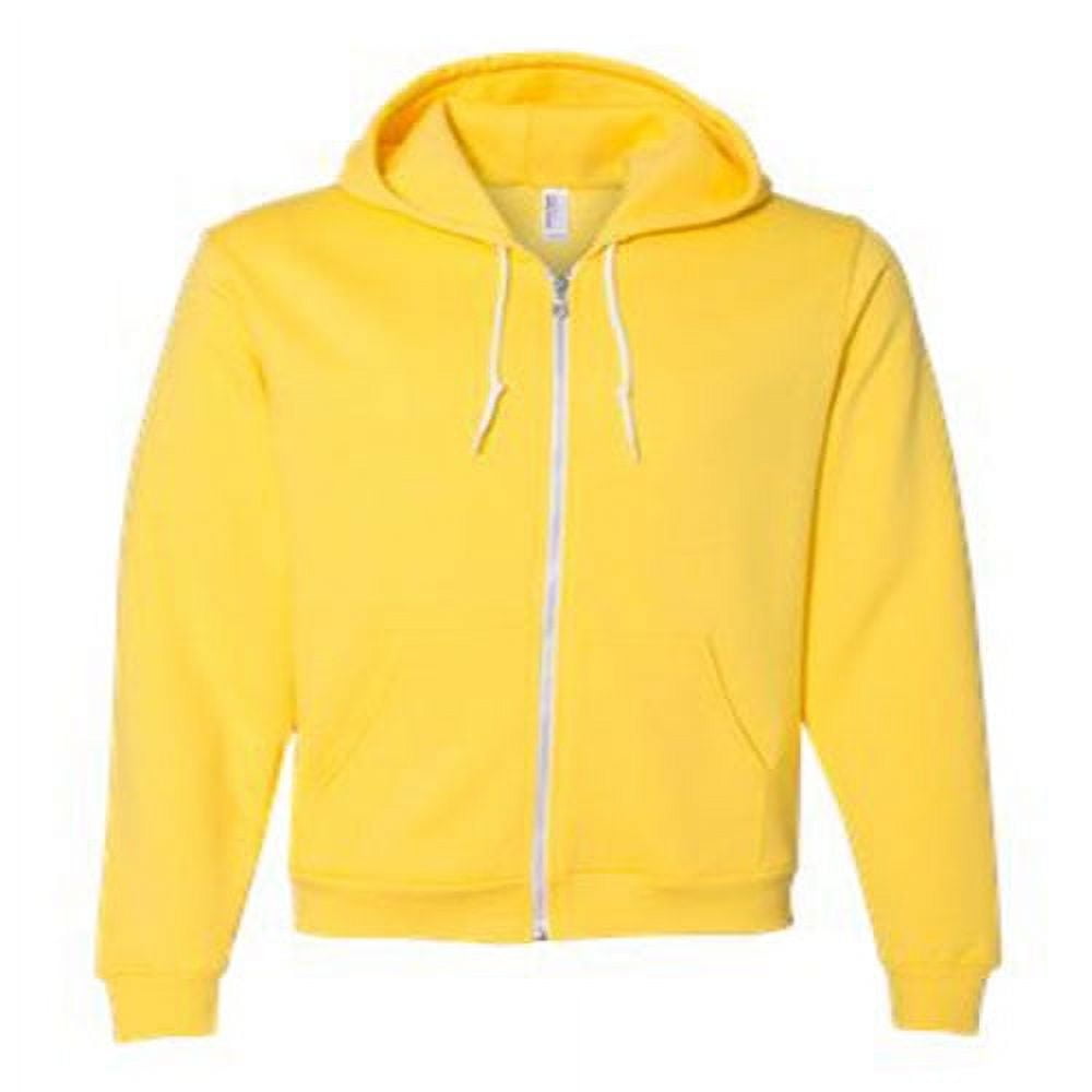 American Apparel Flex Fleece Unisex Full-Zip Hoodie F497W - Sunshine ...