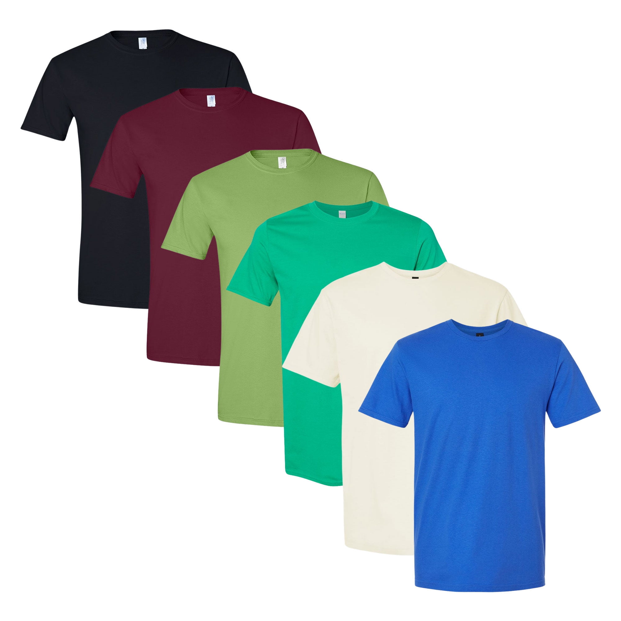 American Apparel Unisex Fine Jersey T-Shirts 100% Ring-Spun Cotton ...