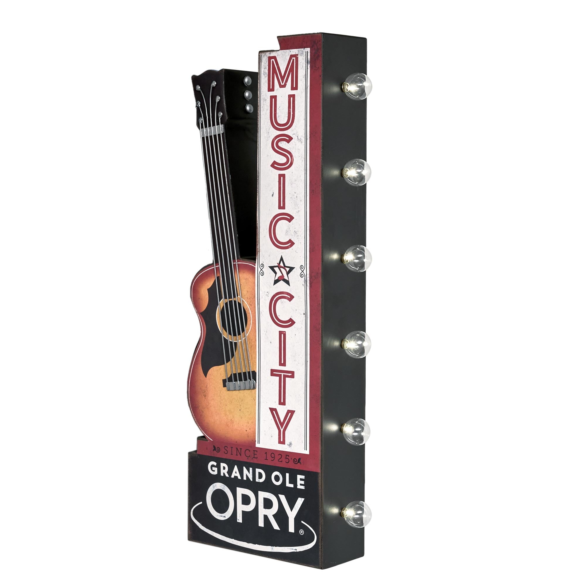 American Art Decor Grand Ole Opry LED Marquee Sign - 30.1" H x 12.4" L ...