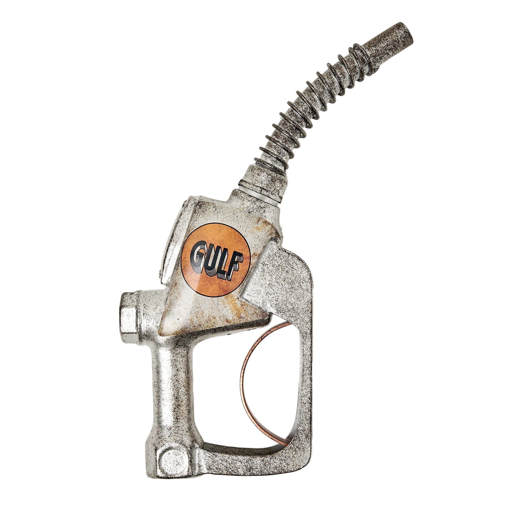 American Art Decor Gulf Metal Gas Nozzle Wall Decor 5.75" x 14.5" Sign ...
