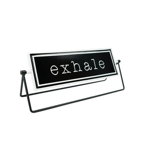 American Art Decor Novelty Embossed Metal Desktop Flipper Sign ...