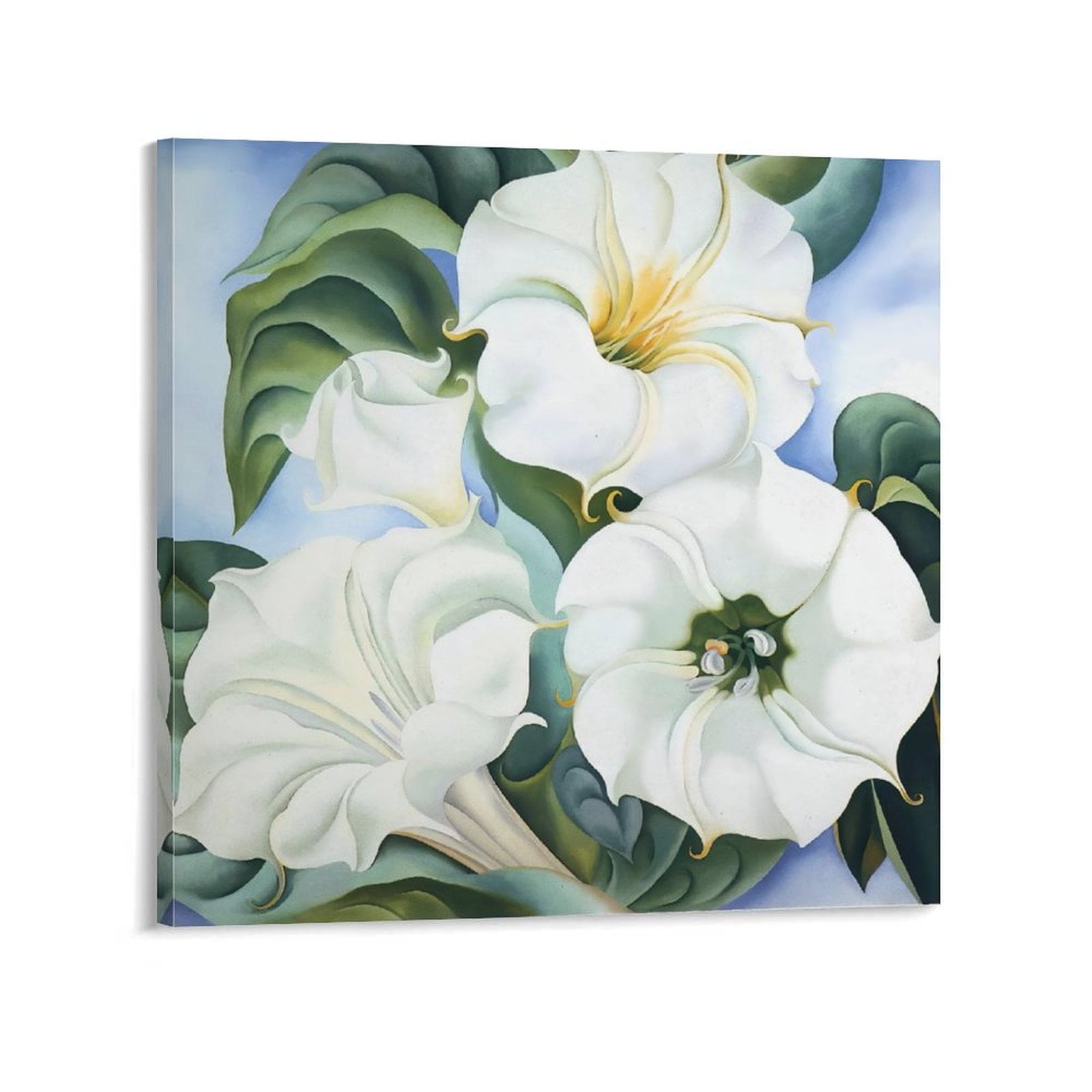 American Artist Georgia O'Keeffe Jimson Weed Poster Canvas Wall Art ...
