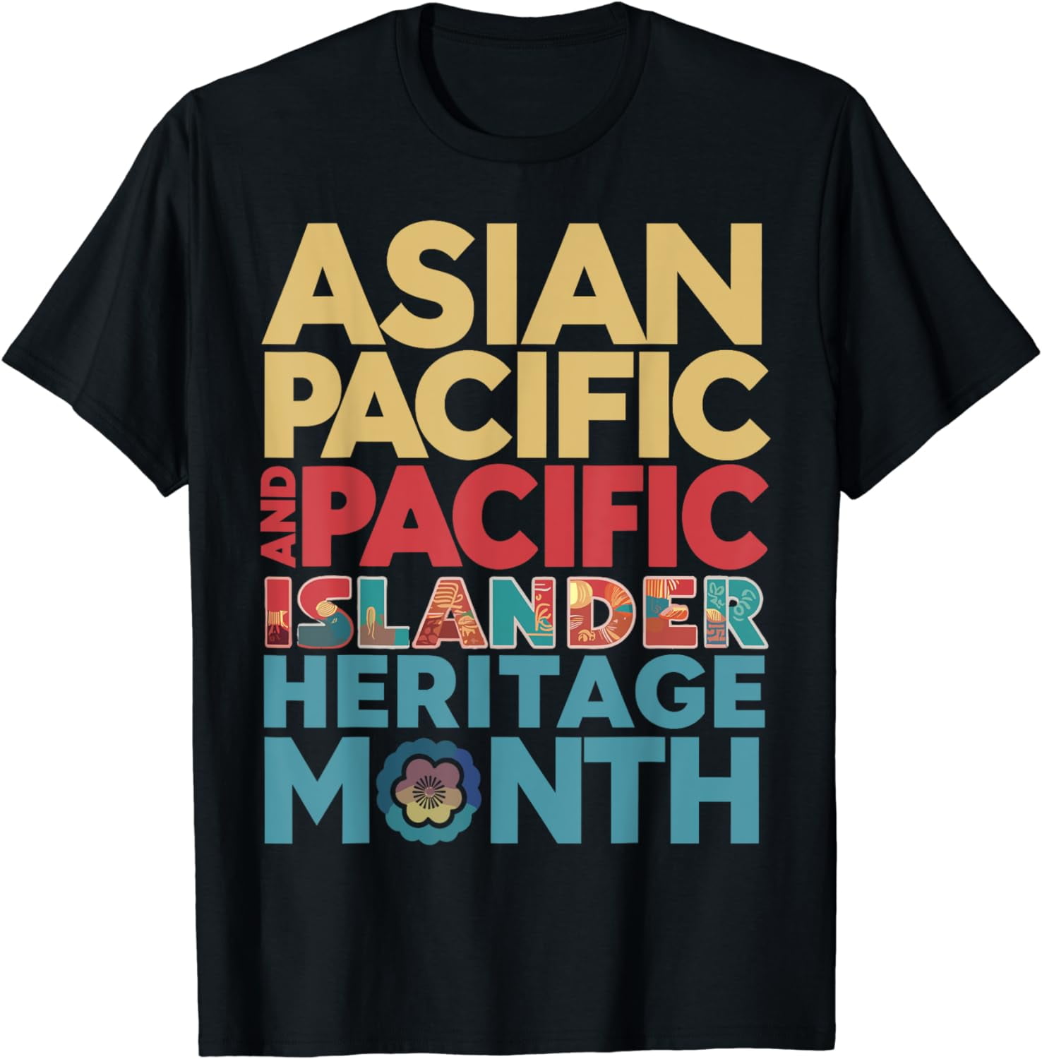 American Asian Pacific National and Islander Heritage Month T-Shirt ...