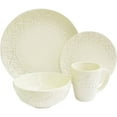 American Atelier Bianca Cream 16-Piece Dinnerware Set - Walmart.com