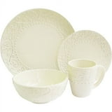 American Atelier Bianca Cream 16-Piece Dinnerware Set - Walmart.com