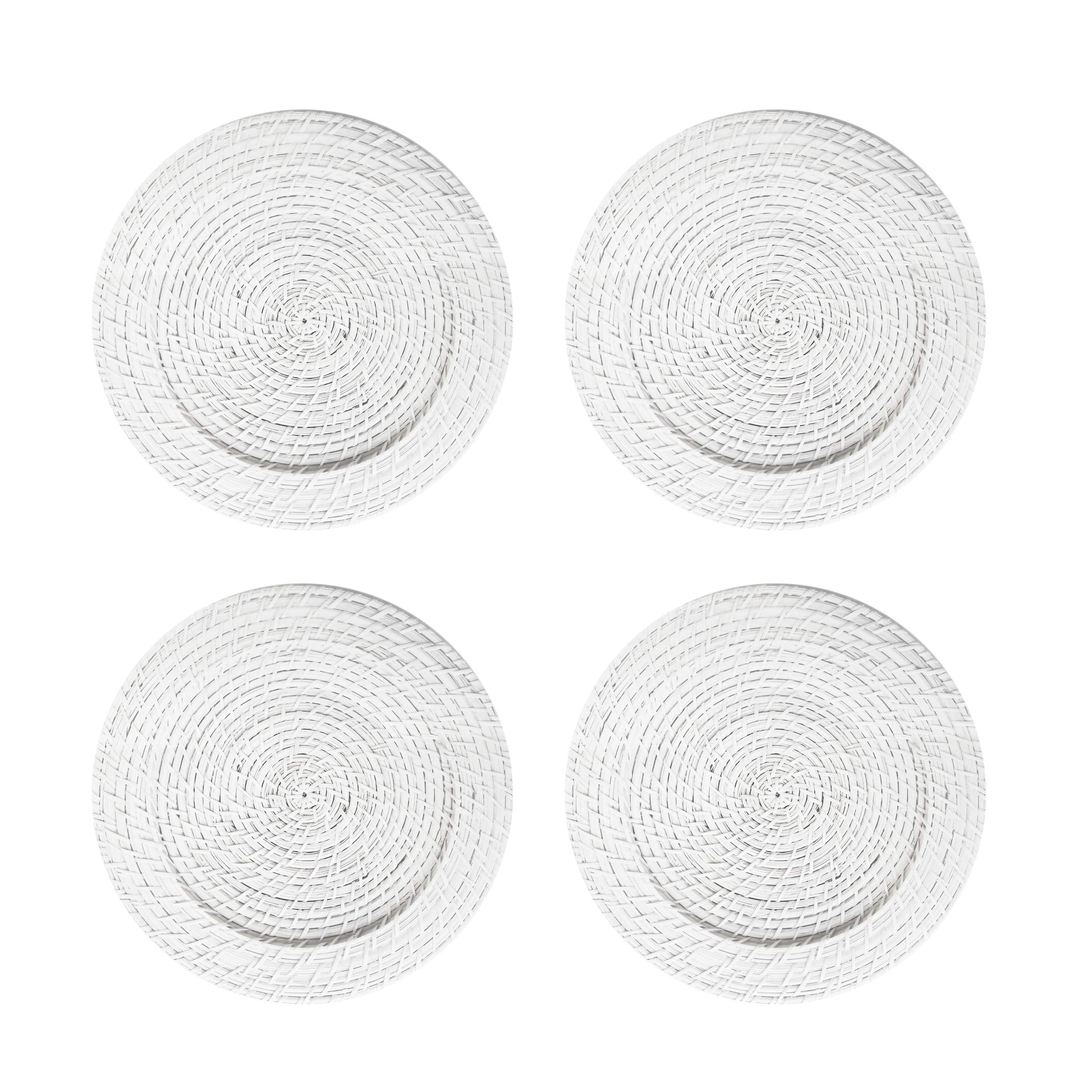 American Atelier Charger Plate Large 13” Set of 4 Decorative Service ...