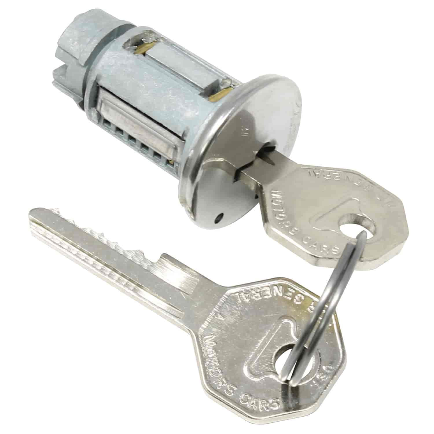 American Autowire 500674 Ignition Switch Lock Cylinder & Keys 1965-1967 ...