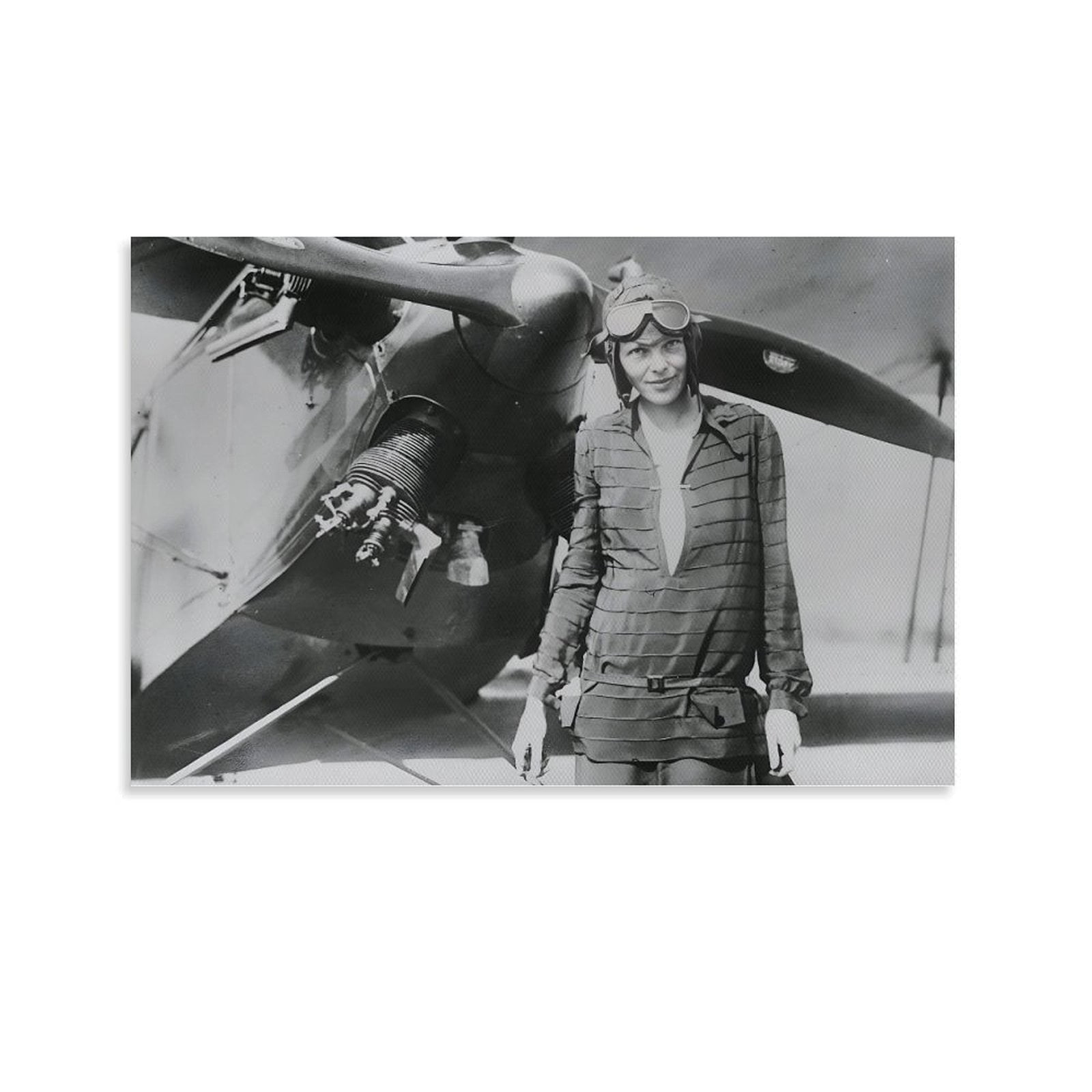 American Aviation Record Holders Amelia Earhart Poster (2) Wall Art ...