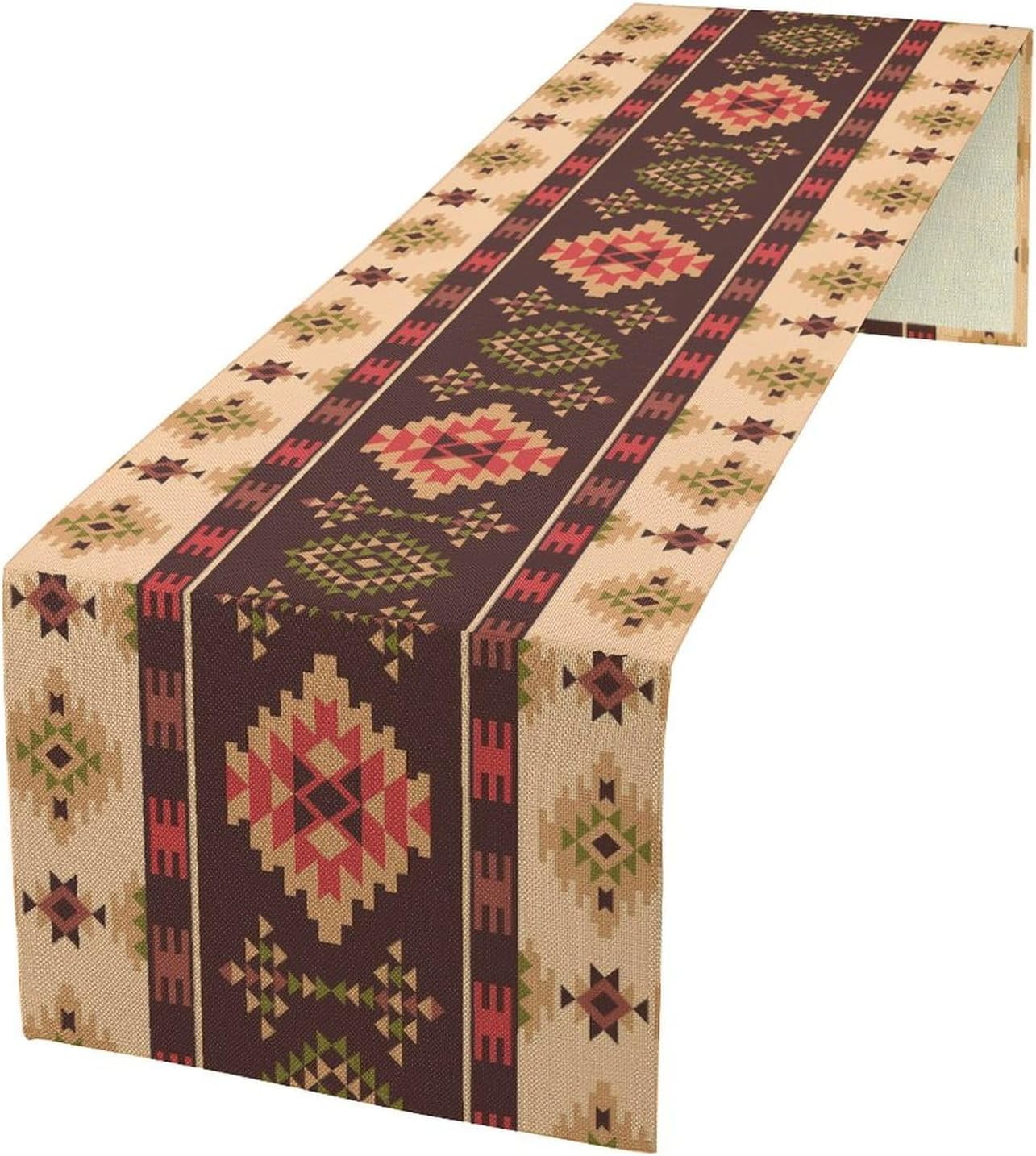 American Aztec Table Runner,Kitchen Table Decor Traditional Ethnic ...