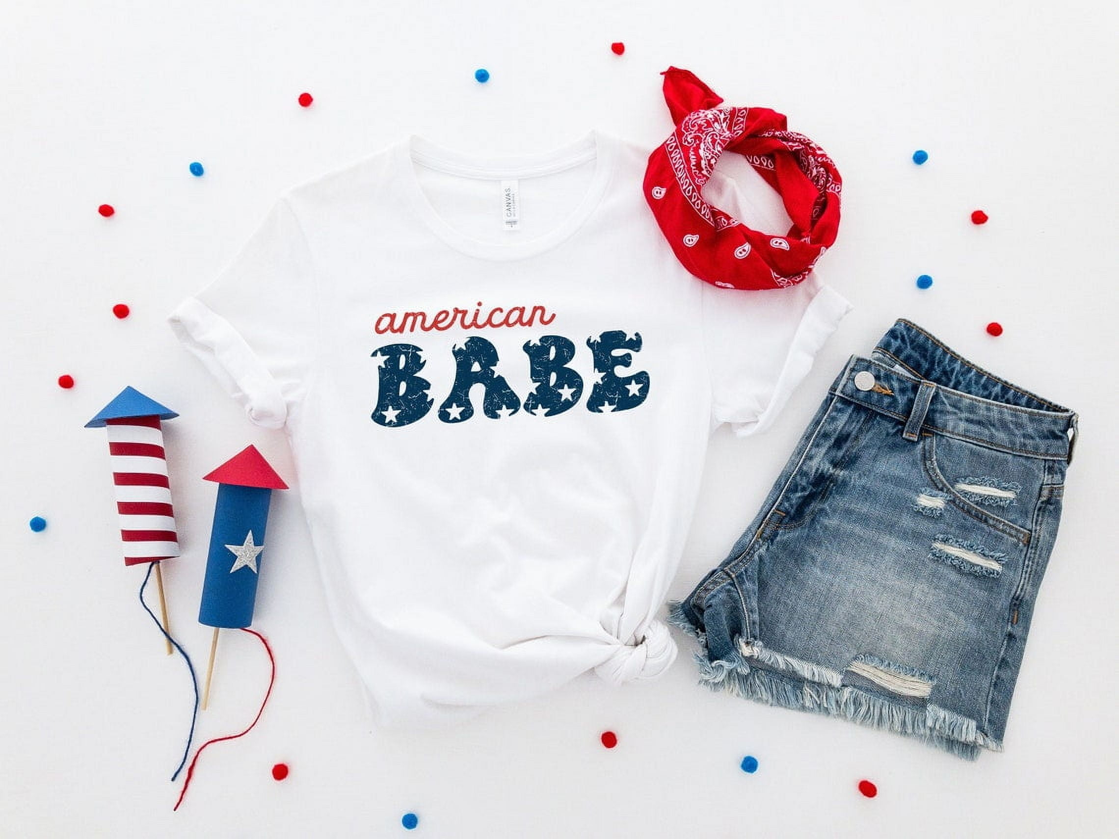 American Babe Shirt, Merica Shirt, American Girl Shirt, The Usa Flag ...